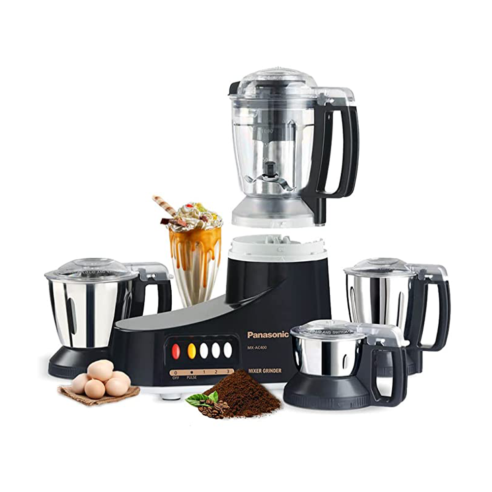 Panasonic 1000W Super Mixer Grinder Blender AC400 – Crockeries Garden